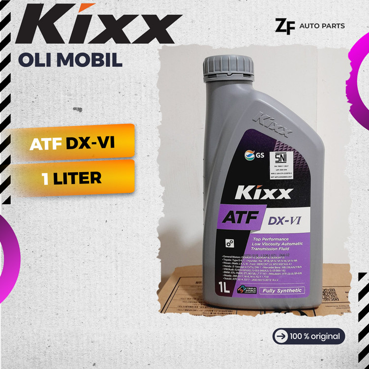 Jual OLI MOBIL KIXX ATF DX-VI 1L | Shopee Indonesia