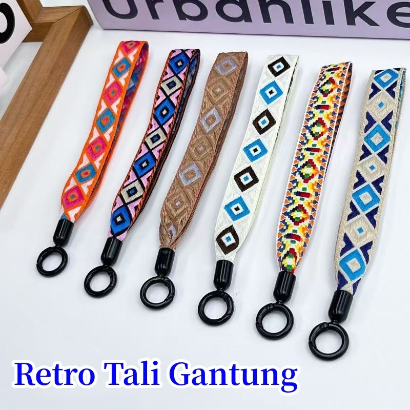 Jual Angin Retro Tali Gantungan Hp Anti Lost Phone Lanyard Sling Wrist ...