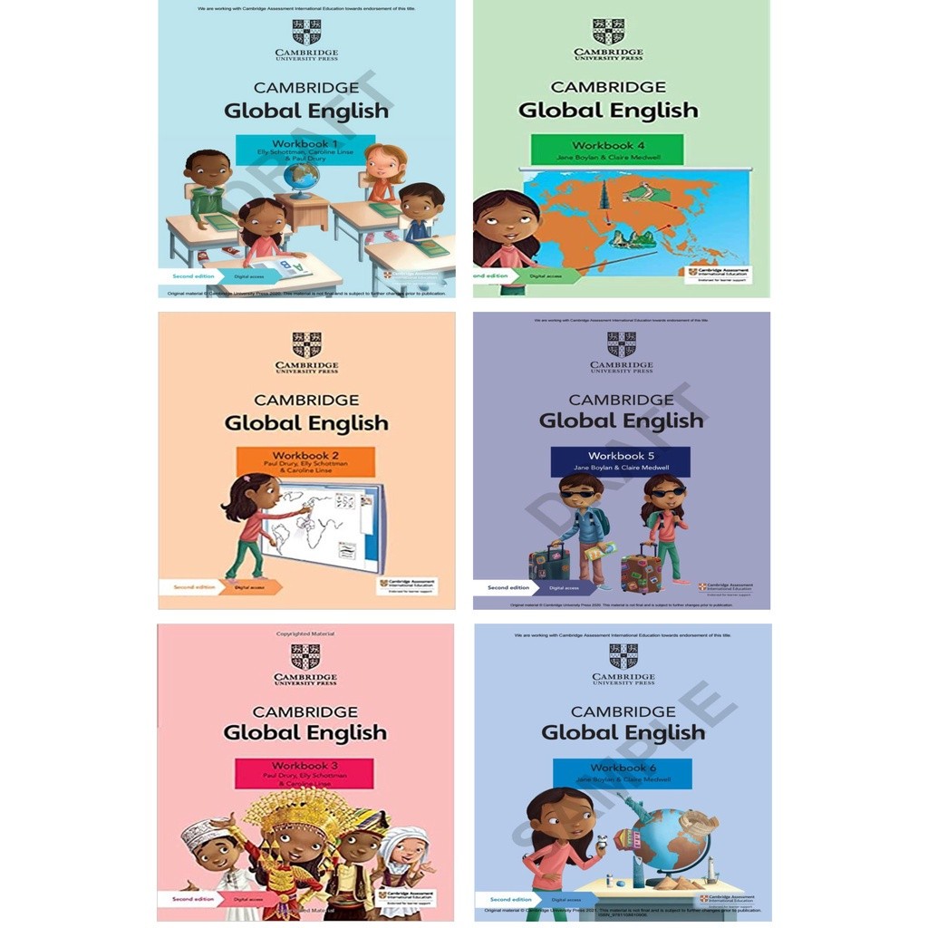 Jual Buku Cambridge Global English 1/2/3/4/5/6 Workbook / Second ...