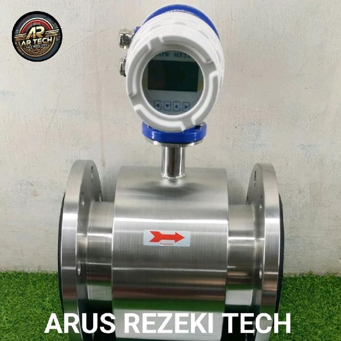 Jual Flow Meter Electromagnetic SS304 DN150 Flowmeter Size 6" Inch ...