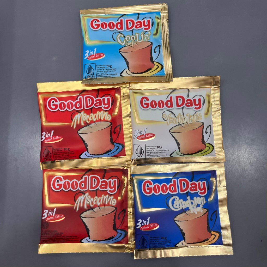 Jual Good Day Instant Coffee 3in1 20g | Shopee Indonesia