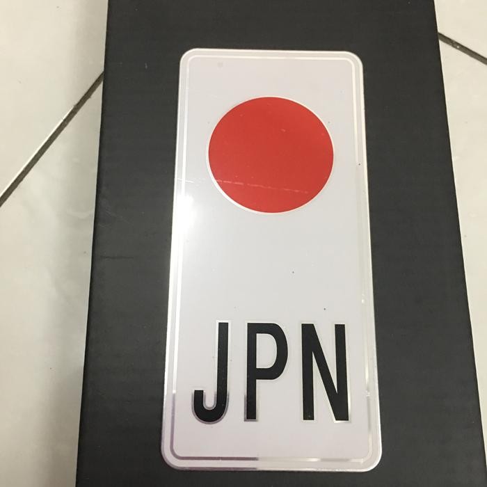 Jual Peneng plat JPN matahari dan bendera JDM style emblem Japan Jepang ...