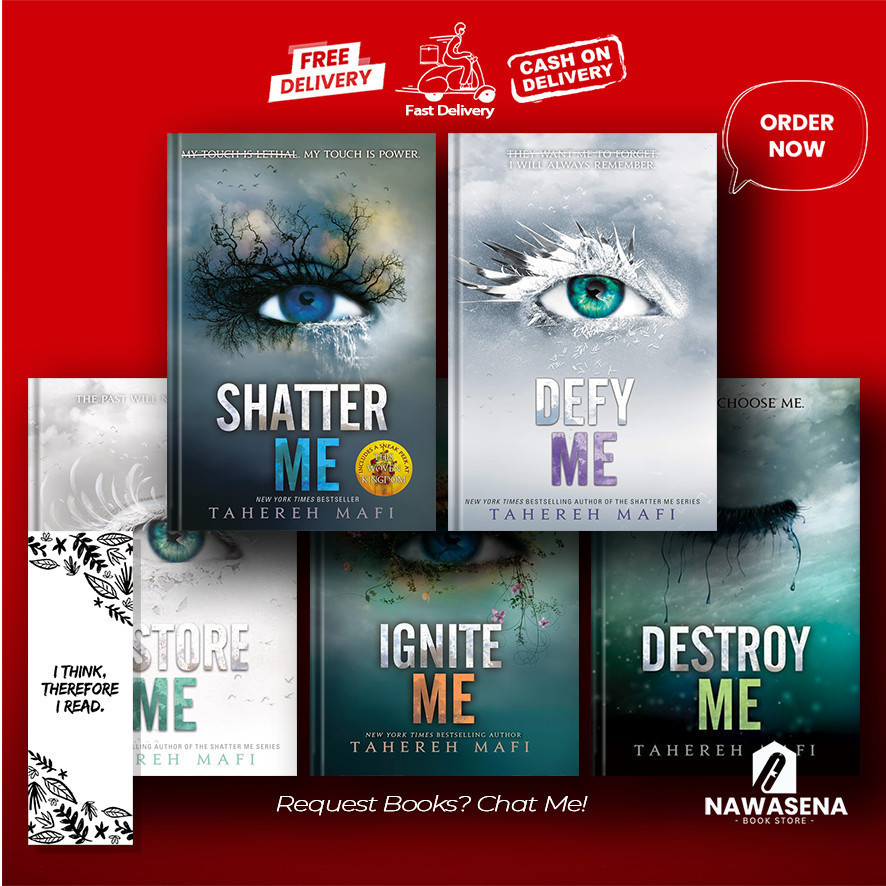 Jual Shatter Me | Unravel Me | Ignite Me | Restore Me | Defy Me (9 ...