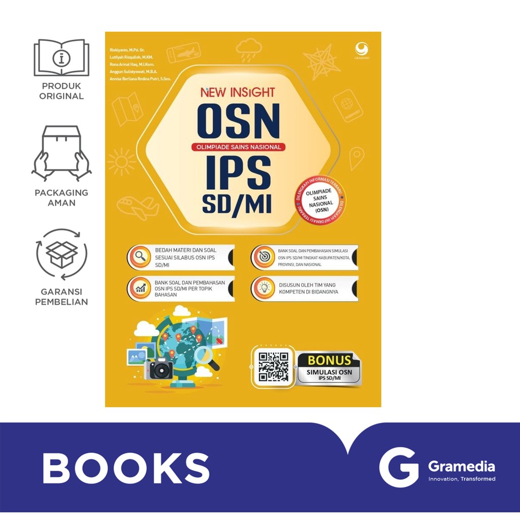 Jual New Insight OSN IPS SD/MI (Riskiyanto, M.Pd. Gr., dkk) | Shopee Indonesia