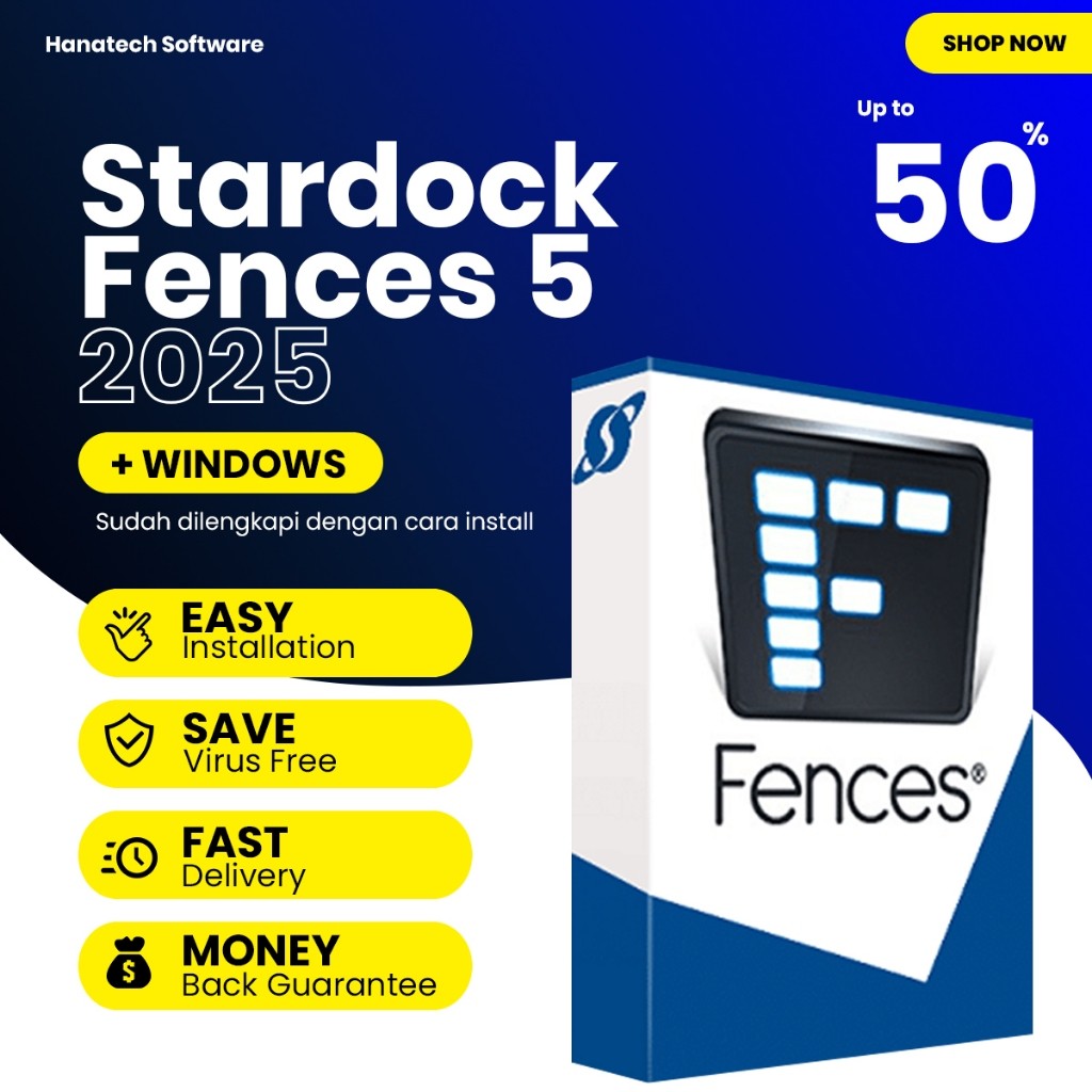 Jual Stardock Fences 5 Latest Full Version | Lifetime | Organize ...