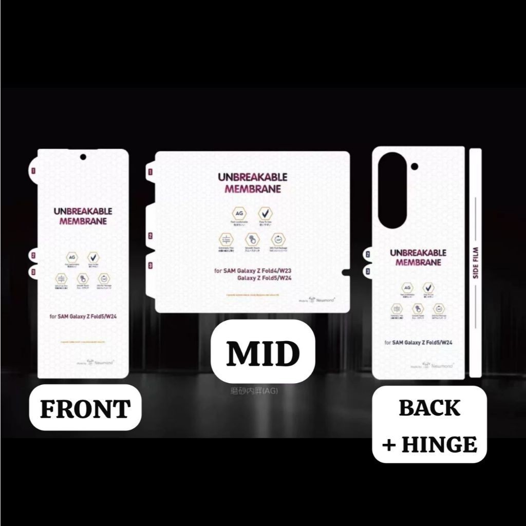 Jual [F] Hydrogel / Anti Gores Jelly Anti Glare Matte Z Fold 7 Fold 6 ...