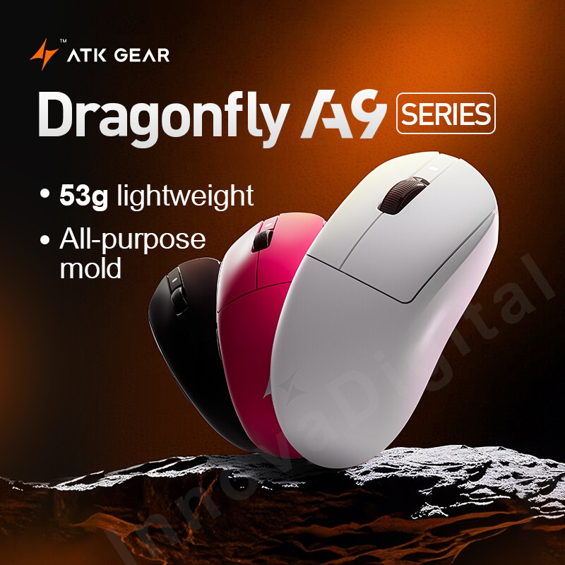 Jual ATK Dragonfly A9 Ultra Wireless E-sports Gaming Mouse Ultra ...