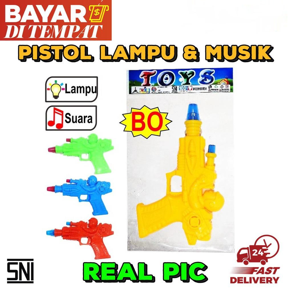 Jual MCC Pistol Tembak Tembakan Dengan Lampu dan Musik Mainan Anak Pistol Lampu Musik | Shopee ...