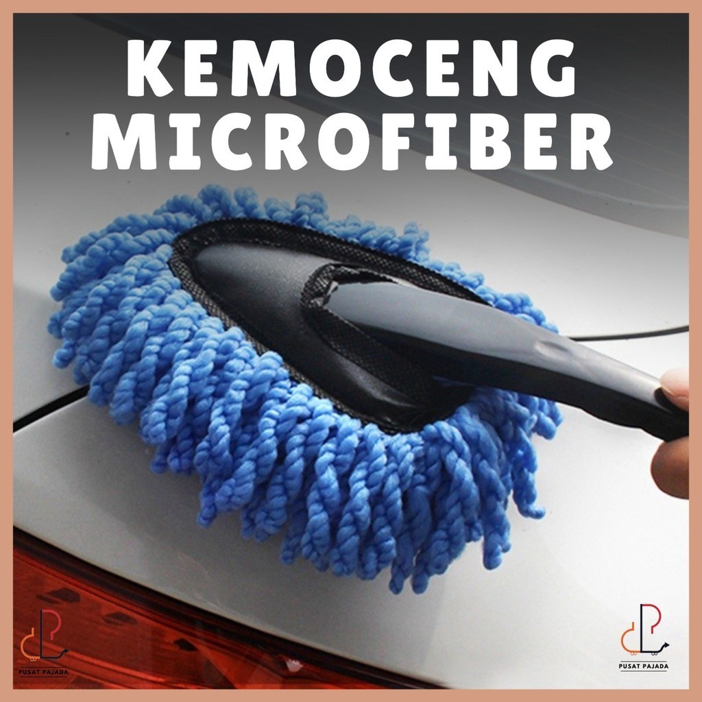 Jual Lap Gagang Kemoceng Sikat debu microfiber Lembut cendol Interior ...