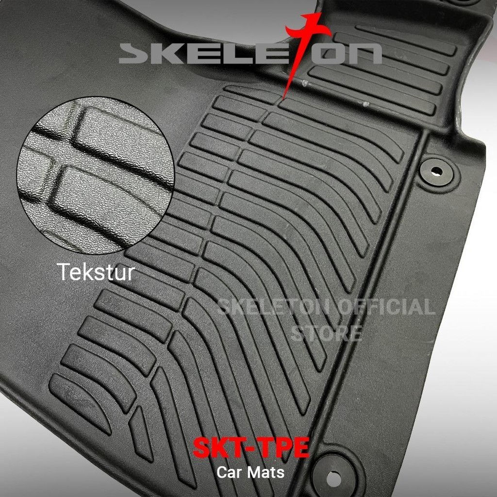 Jual KARPET MOBIL 5D TPE 3 BARIS PREMIUM SKELETON | Shopee Indonesia