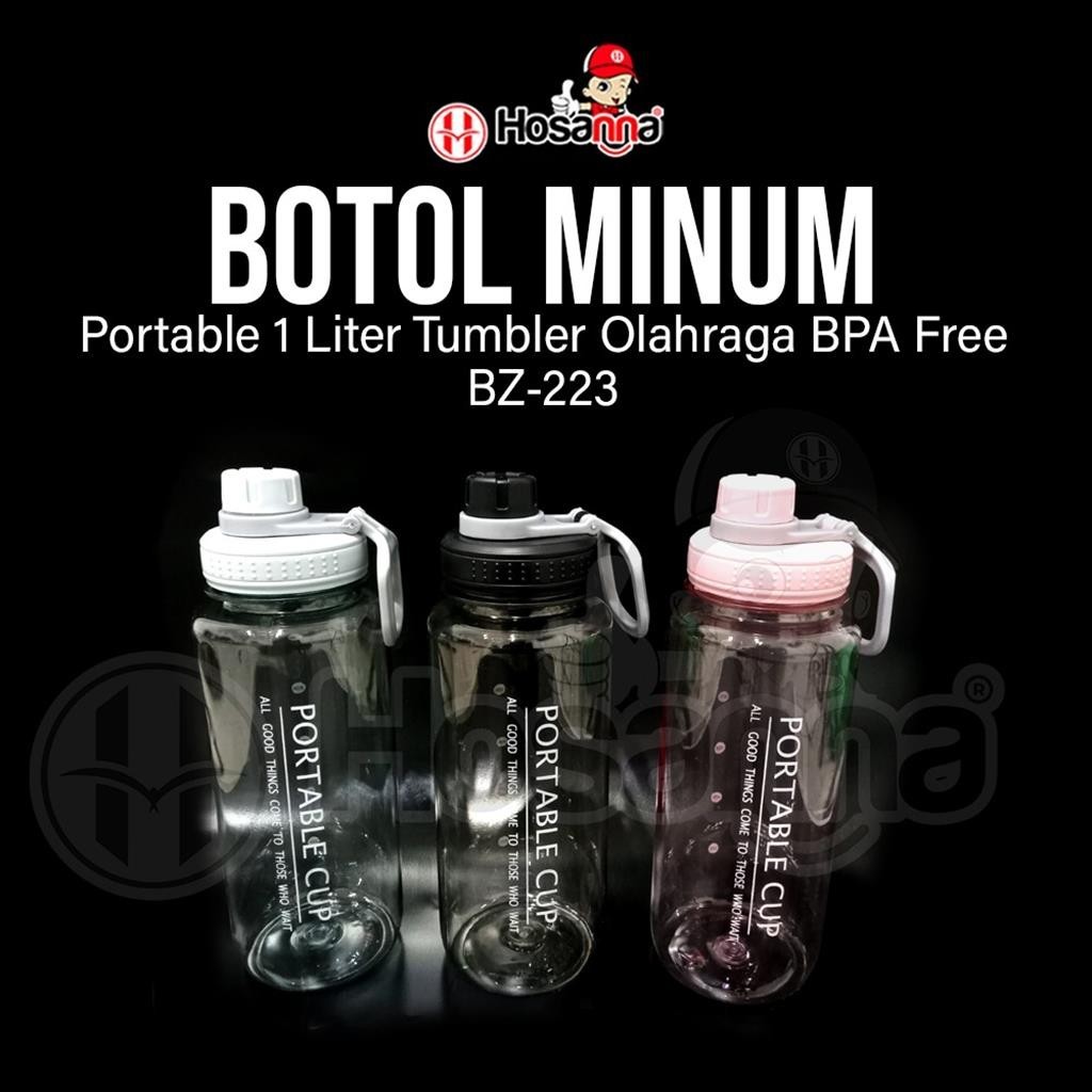 Jual Botol Minum Portable BZ-223 1 Liter / Tumbler Olahraga | Shopee ...