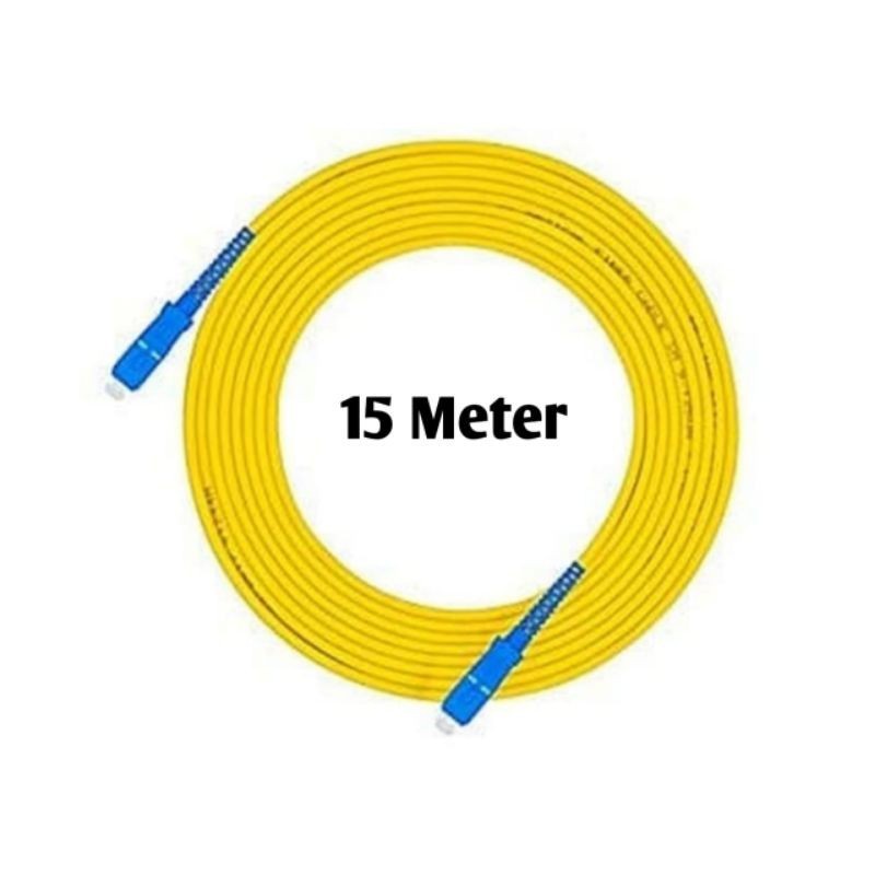 Jual Netfo SC-SC-SM-SP-15M Kabel Fiber Optik Patch Cord SC SC 15M ...