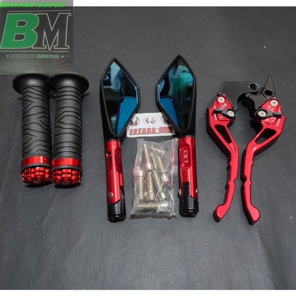 Jual Paket 3in1 Spion Tomok V2 + Handle Rem Stelan + Handgrip Jalu Ring ...