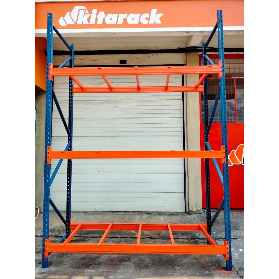 Jual KITARACK Rak Palet 3 TON Pallet Rack Heavy Duty Panjang : 2.5M ...