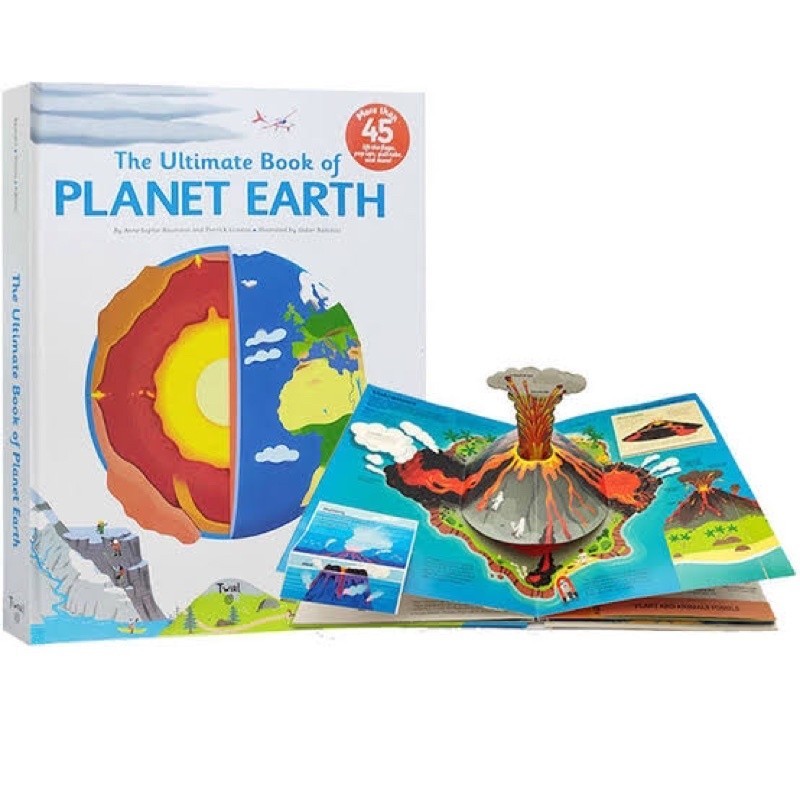 Jual [ABCKIDS] SEGEL The Ultimate Book of Planet Earth Imported English ...