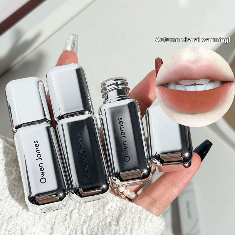 Jual [FREE GIFT]Owen James Lip Cream Lightweight Velvet Lip Mud Matte ...