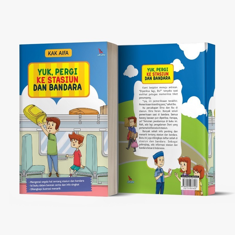 Jual Buku Ori Yuk, Pergi ke Stasiun dan Bandara - Kak Aifa - Laksana ...