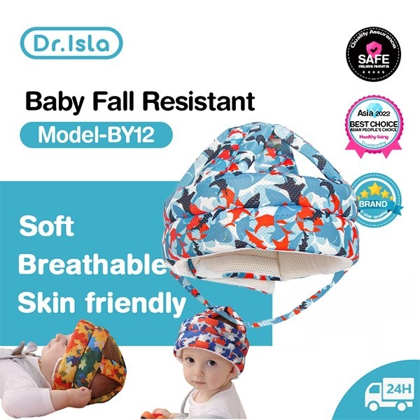 Jual Dr.isla BY12 Pelindung Kepala Bayi Topi Pelindung Kepala Bayi Baby ...