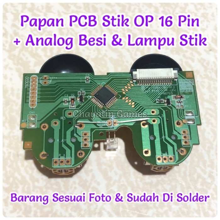 Jual Papan PCB Stik PS2 Ori Pabrik Sudah Terpasang Analog & Lampu ...