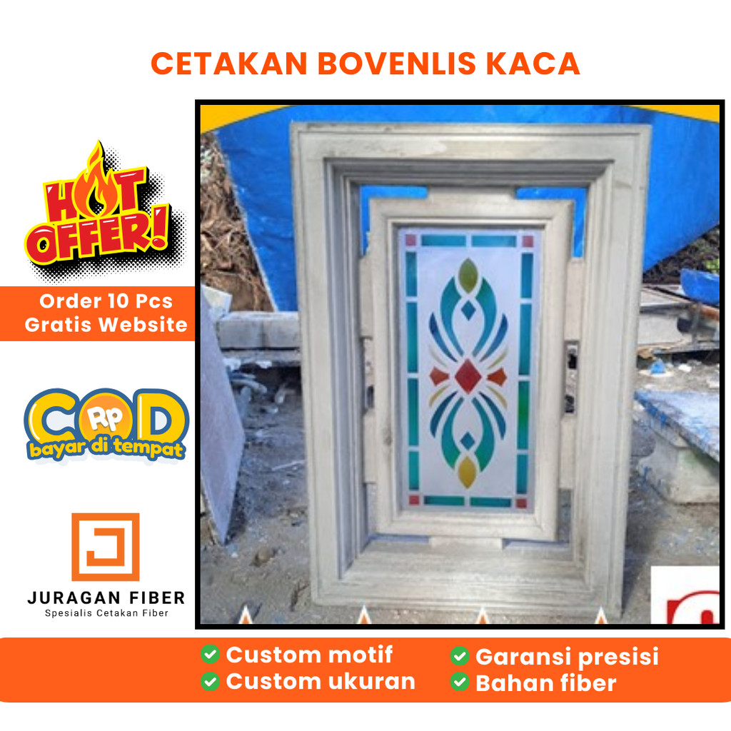 Jual cetakan bovenlis 40 60 kaca | Shopee Indonesia