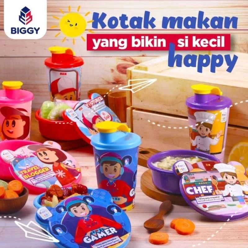 Jual Lunch Box + botol minuman Catania Set/ Kotak Bekal Anak / Kado Souvenir Ultah Tempat Makan ...