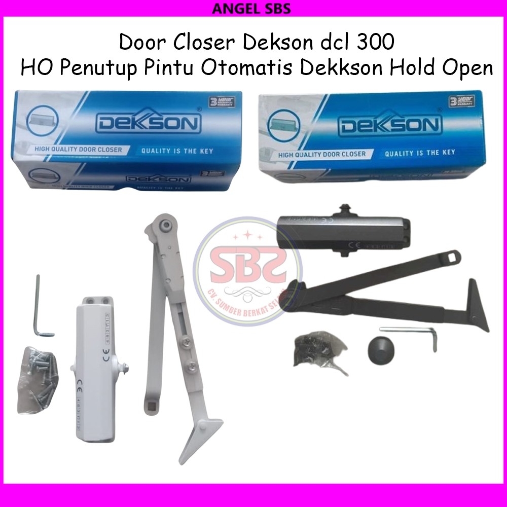 Jual Door Closer DKS HO Brown Door Closer DCL 300 HO Hold Open Dekkson ...