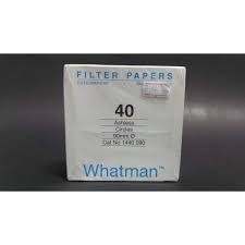 Jual WHATMAN 1440-090 Filter Paper no 40 dia 90 mm Kertas Saring ...