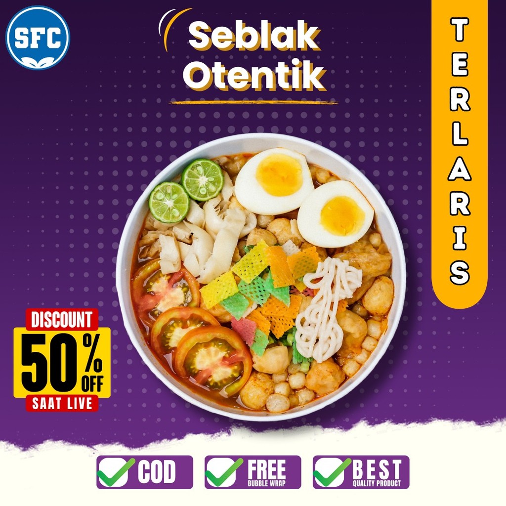 Jual SEBLAK REMPAH AUTENTIK BUMBU MEDOK ISIAN LENGKAP JUMBO/SEBLAK ...