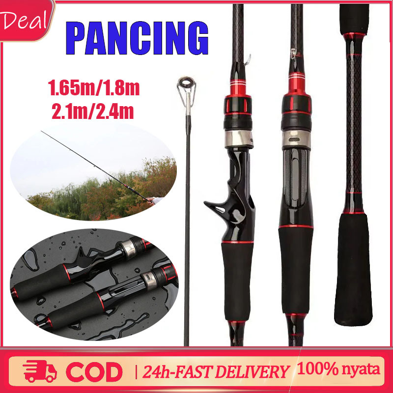 Jual joran pancing /joran casting/joran ultralight carbon solid/joran lentur /Pancing Putar ...