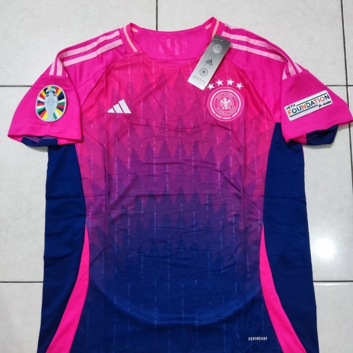 Jual JERSEY BAJU BOLA JERMAN AWAY 2024 FULLPATCH - S | Shopee Indonesia
