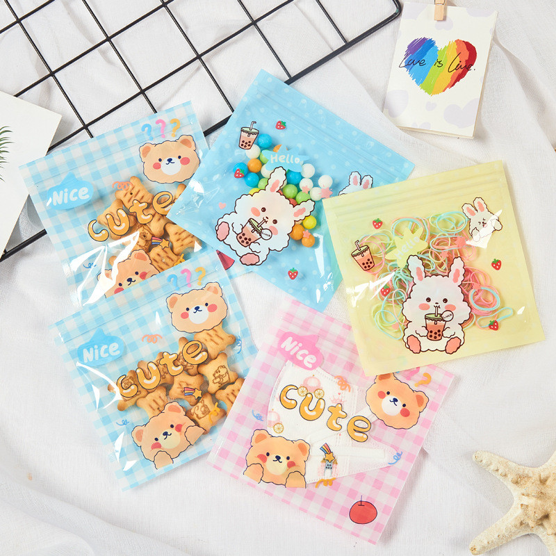 Jual (1Pcs)Kemasan Plastik 13,5 X 13,5CM Dengan Penutup Zip Lock Mini ...