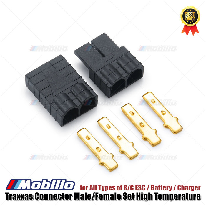 Jual Traxxas Connector Male Female Set High Temperature for All Types ...