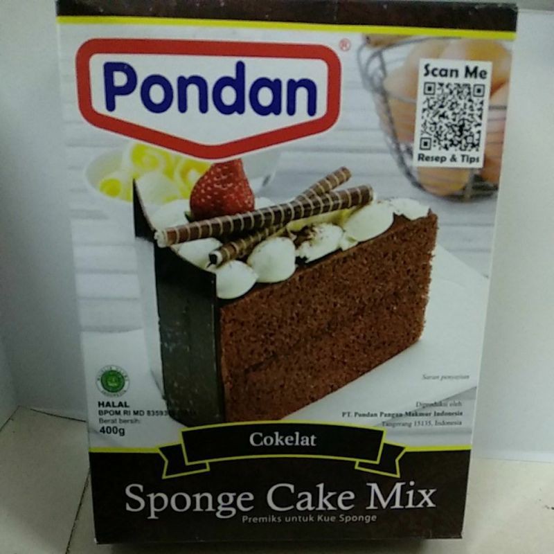 Jual Pondan Sponge Cake Mix 400 Gram | Shopee Indonesia