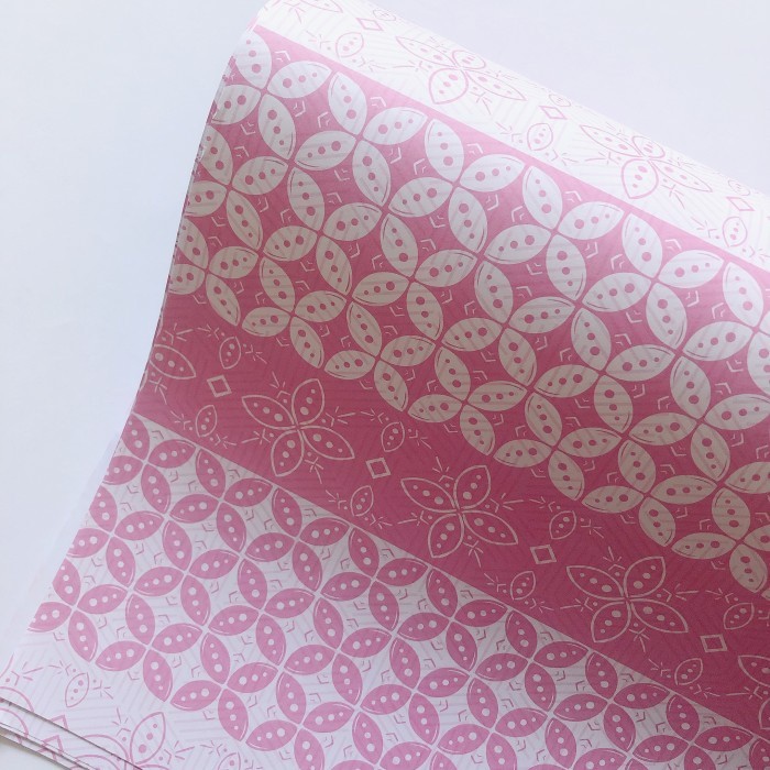 Jual Kertas Kado Batik Kawung - Pink | Shopee Indonesia