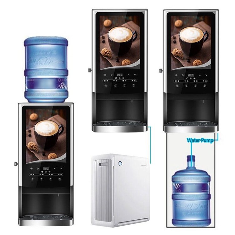 Jual 1600W Commercial Instant Beverage Machine Soy Milk/Milk/Coffee/Hot ...