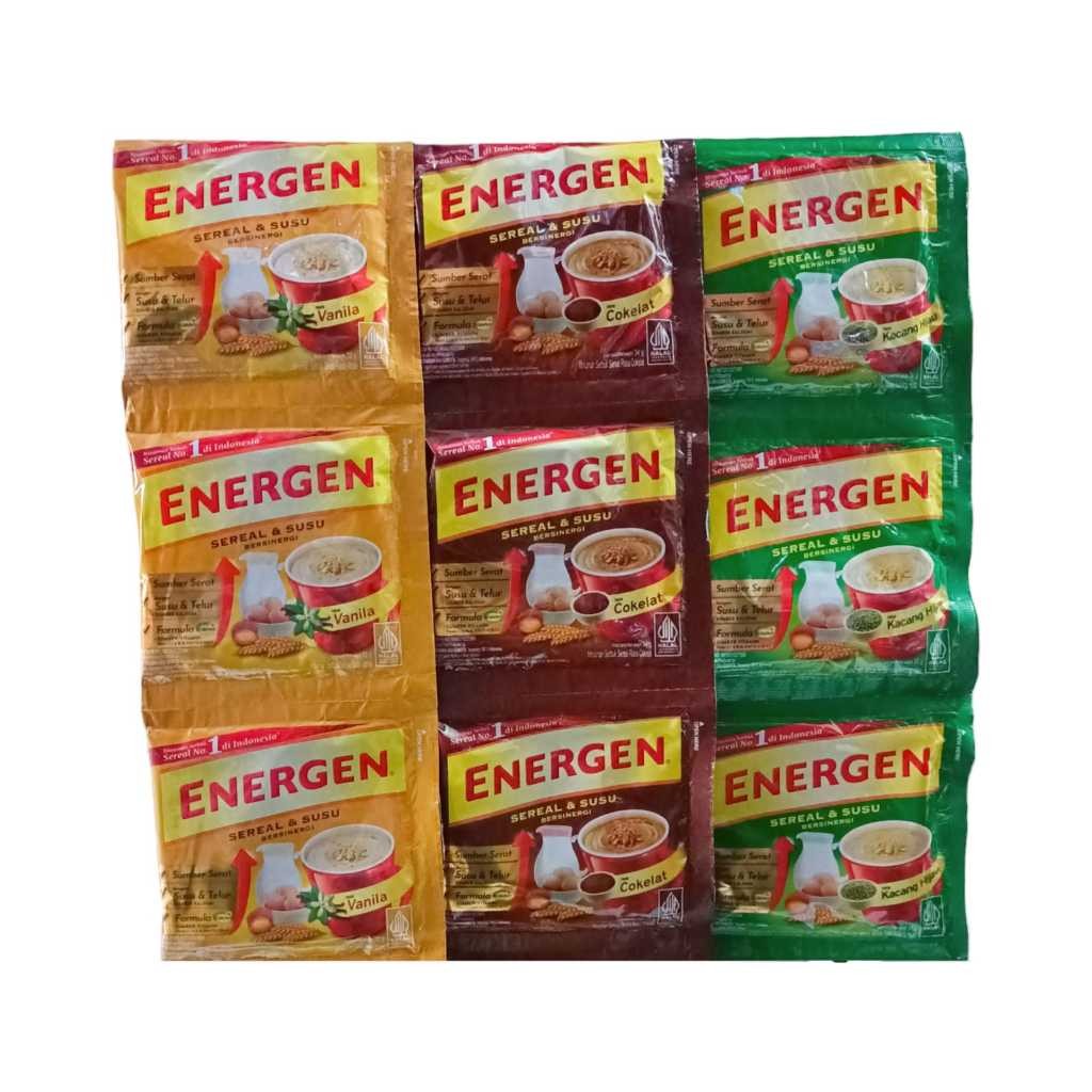 Jual Energen Sereal dan Susu Minuman Renceng isi 10 Sachet Miilo ...