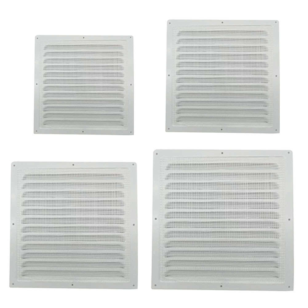 Jual Air Vent Metal Louver Vent Grille Cover Square Vent Insect Screen ...
