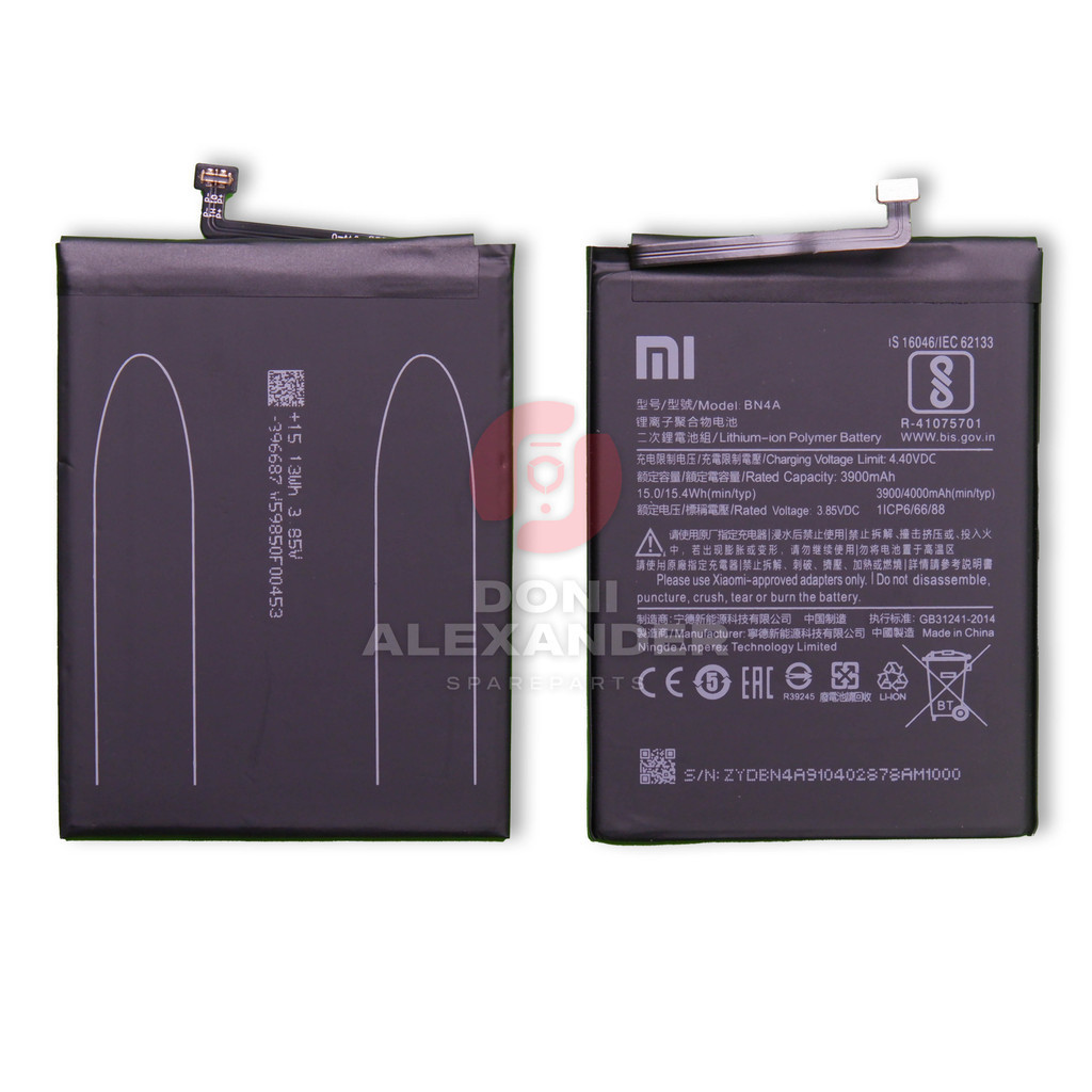 Jual BATRE BATERAI BATTERY XIAOMI REDMI NOTE 7 BN4A ORIGINAL | Shopee ...
