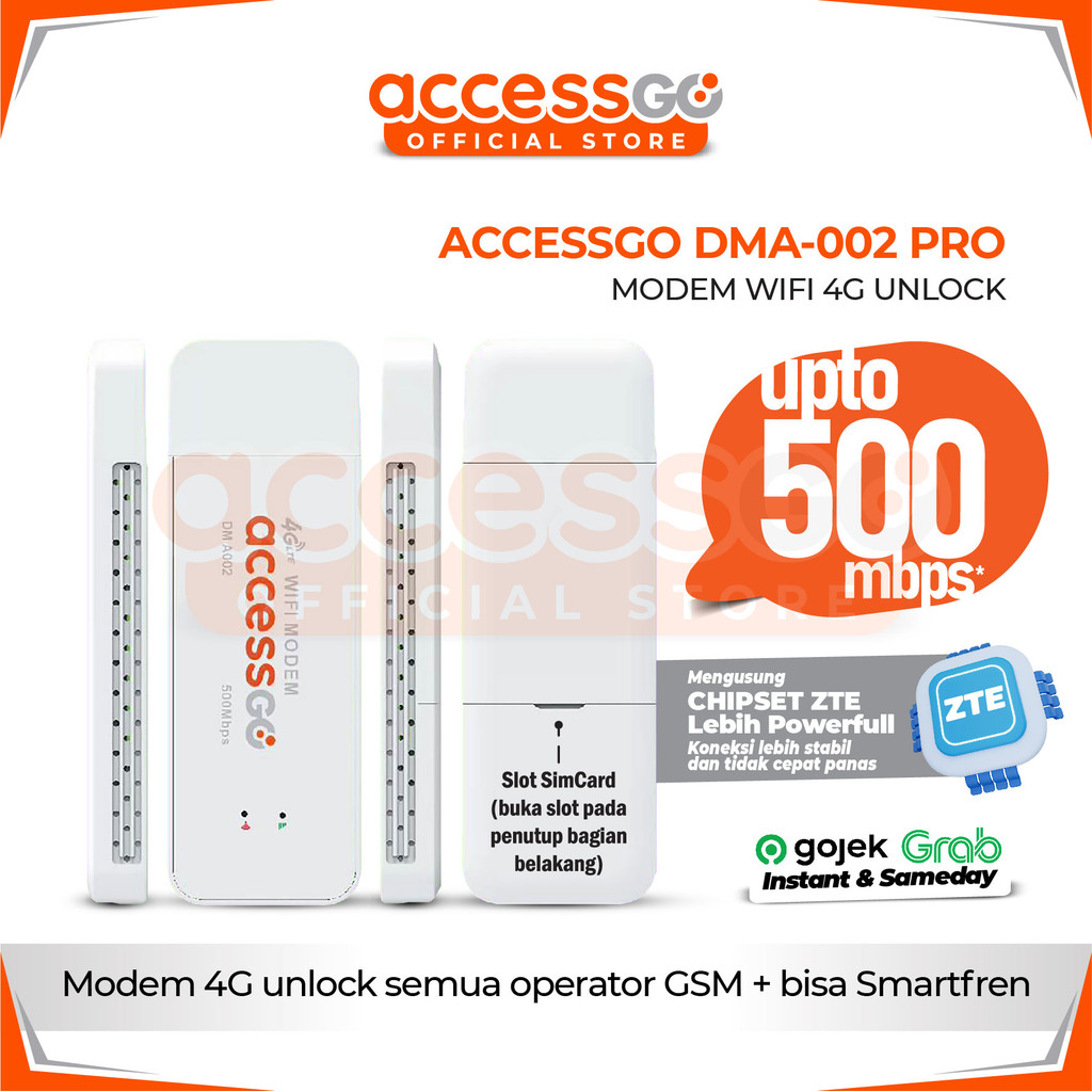 Jual PROMO 6.6 Modem Wifi Router Wifi Stick USB 4G LTE DMA-002 ZTE ...