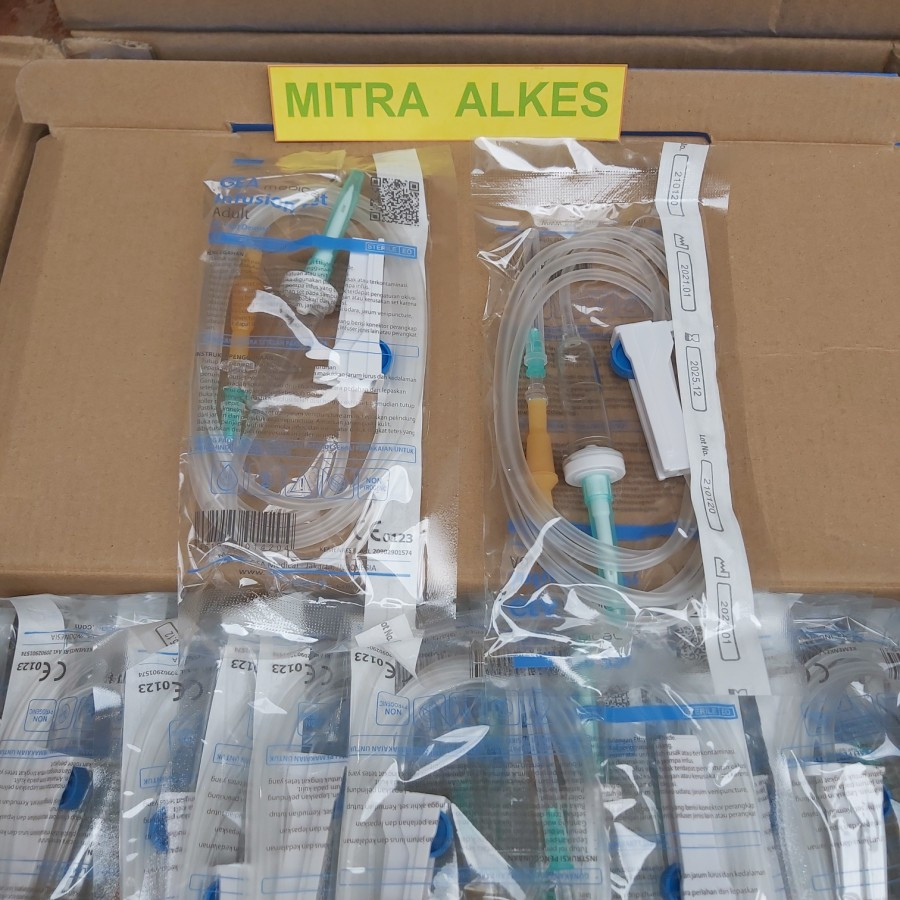 Jual Infuset Dewasa GEA. ADULT Infusion Set GEA. | Shopee Indonesia