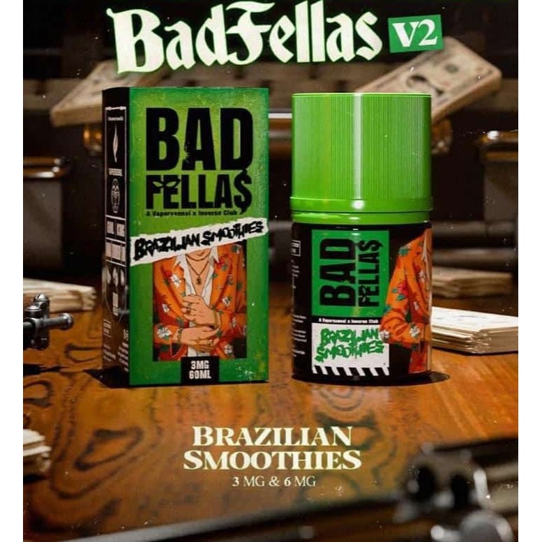 Jual Freebase Badfellas V2 Brazilian Smooties 60ml 3n6mg | Shopee Indonesia