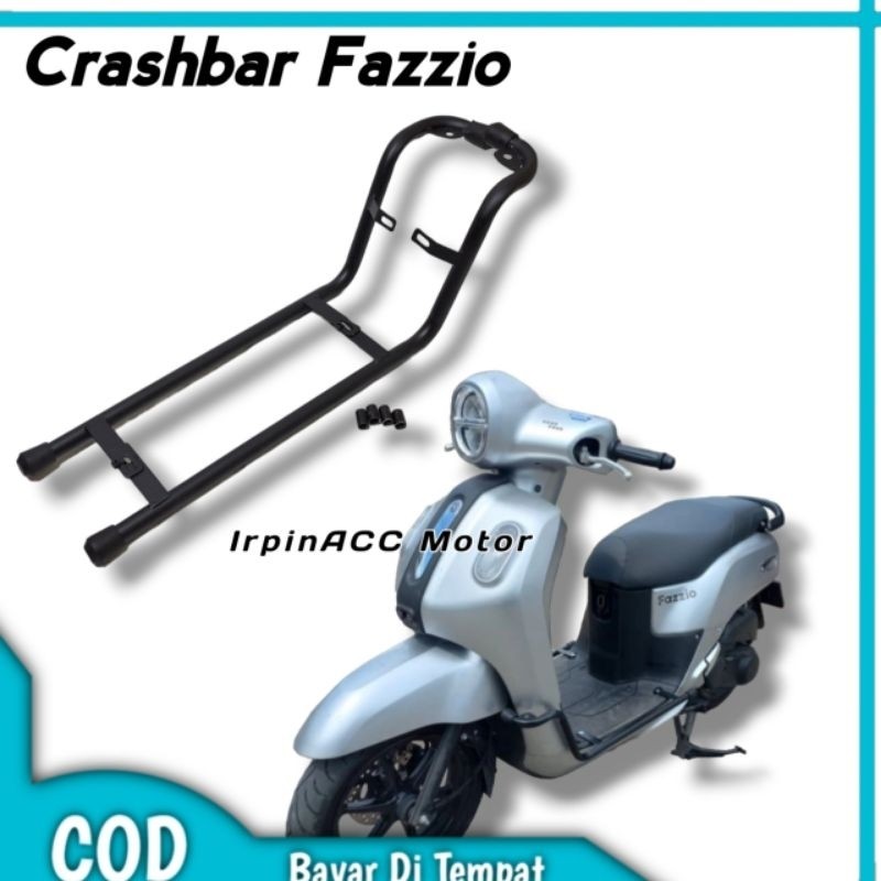Jual Crashbar motor Fazzio Pelindung Body Motor FAZIO Tubular Fazio ...