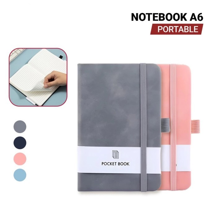 Jual Portable PocketBook Notebook Notepad A6 A 6 Mini Buku Catatan ...
