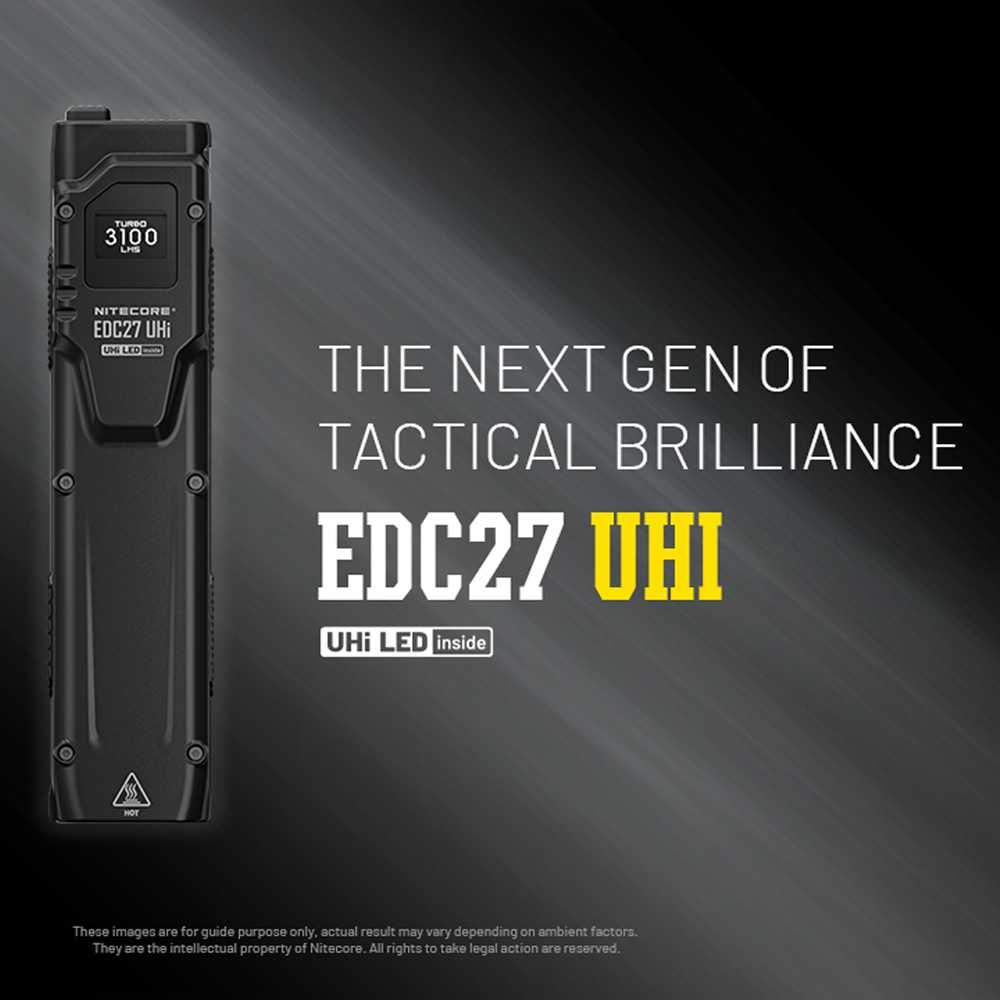 Jual NITECORE Senter LED Flashlight Ultra Slim UHi 20 OLED 3100 Lumens ...