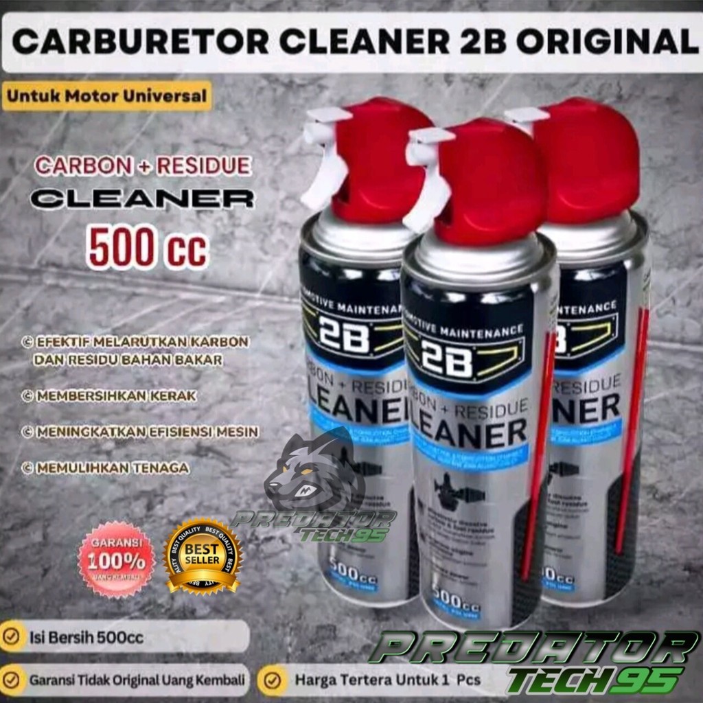 Jual KARBURATOR CLEANER KARBU KLINER 2B 500ML | Shopee Indonesia