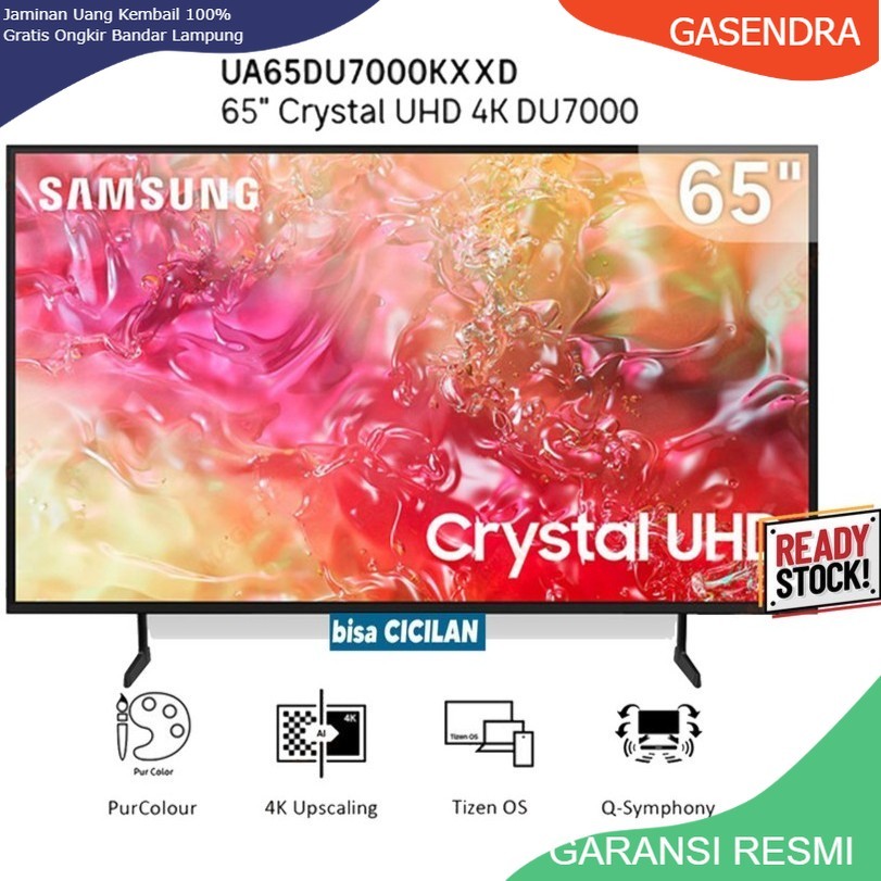 Jual SAMSUNG 65DU7000/UA65DU7000 4K SMART TV 65 inch 2024 series | Shopee Indonesia