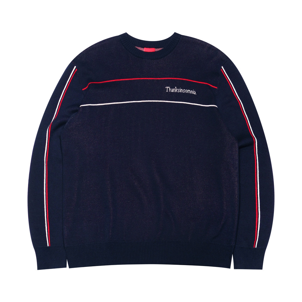 Jual Sweater Nivelle Navy Thanksinsomnia | Shopee Indonesia