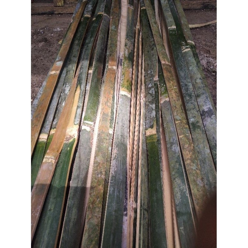 Jual New Promo BAMBU BILAH PANJANG 2 METER LEBAR 3CM BAMBU /BAMBU AJIR ...