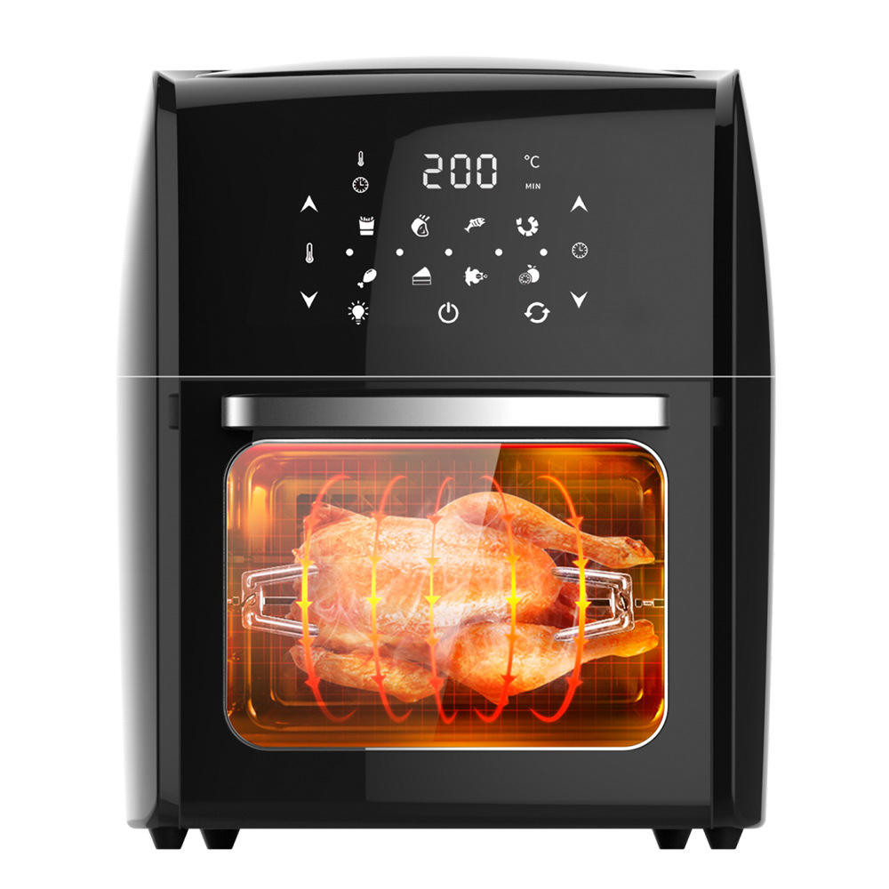Jual 14L 2000W Electric Smokeless Hot Oven Cooker Air Fryer Toaster ...