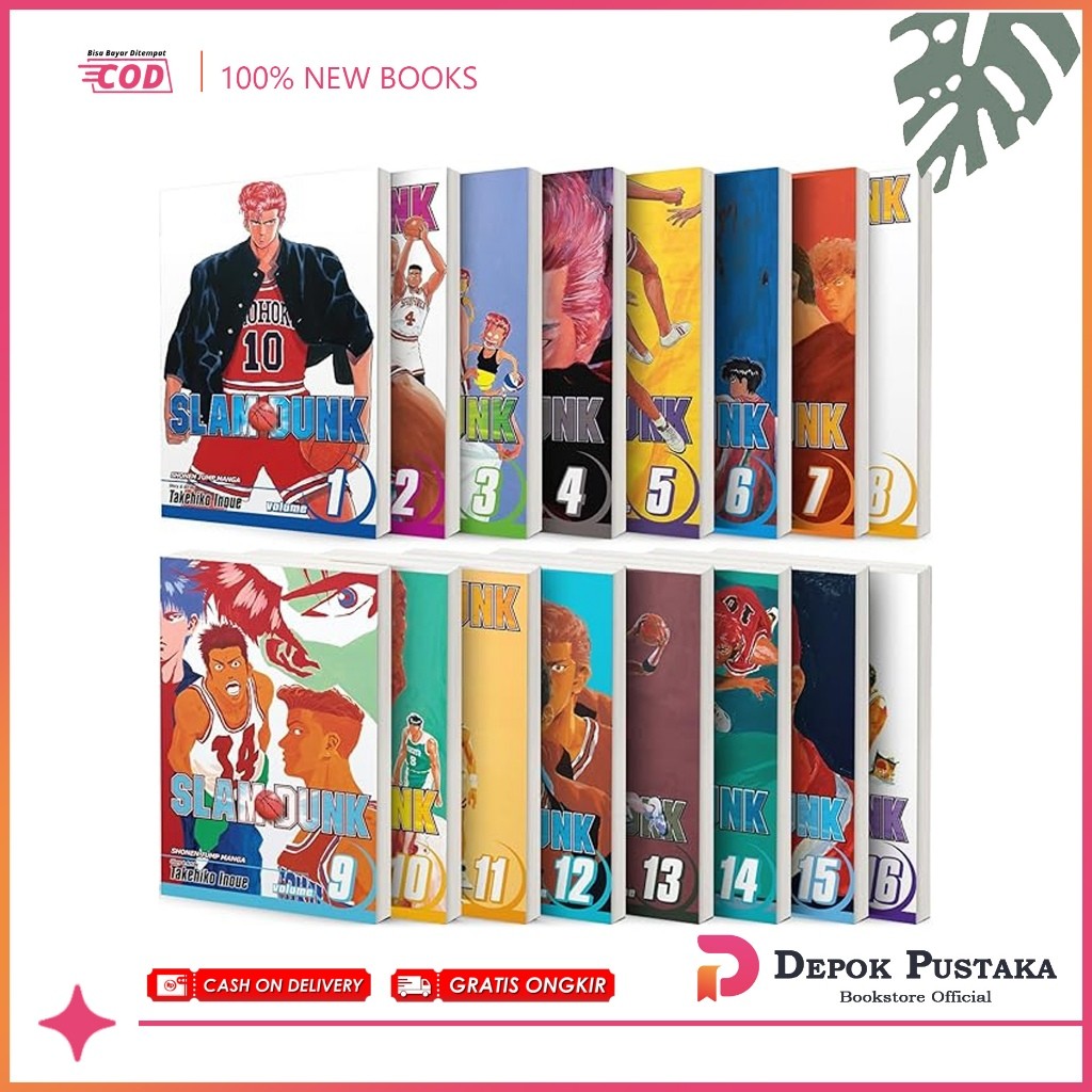 Jual Slam Dunk Manga, 31 Books series (Indonesia/English) | Shopee ...